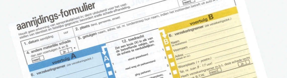 Hoe een Europees aanrijdingsformulier invullen? - De Paepe Penneman
